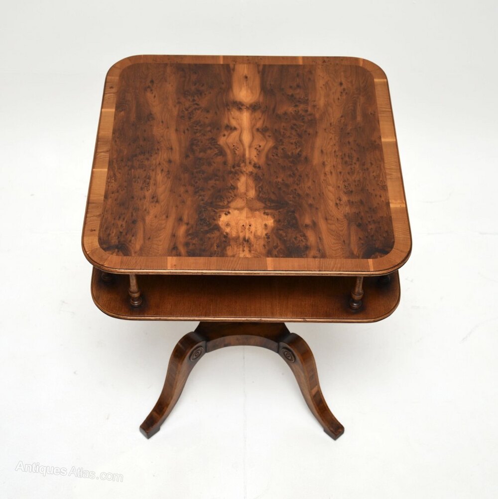 Antique Yew Wood Occasional Side Table as592a12687 / 10902 - Antiques Atlas
