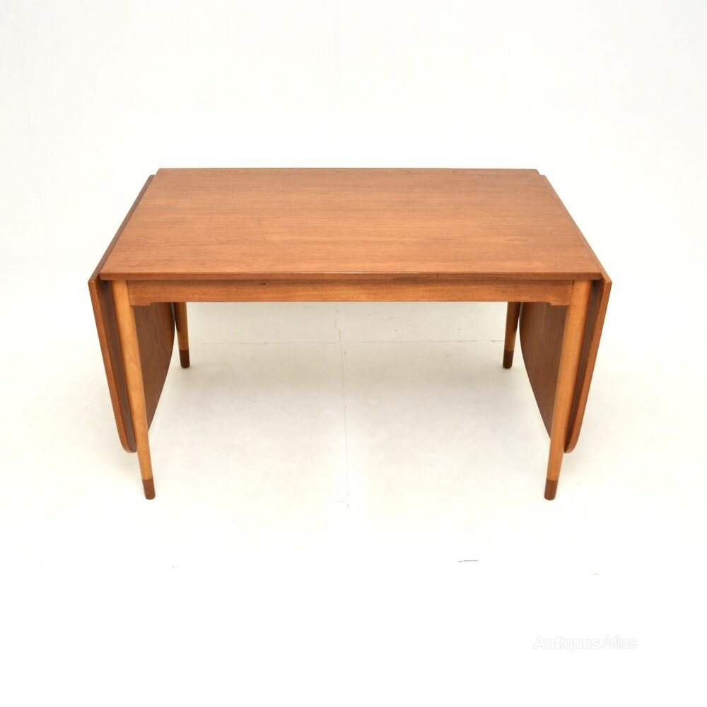 Antiques Atlas - Danish Teak Vintage Drop Leaf Dining Table as592a13481 ...