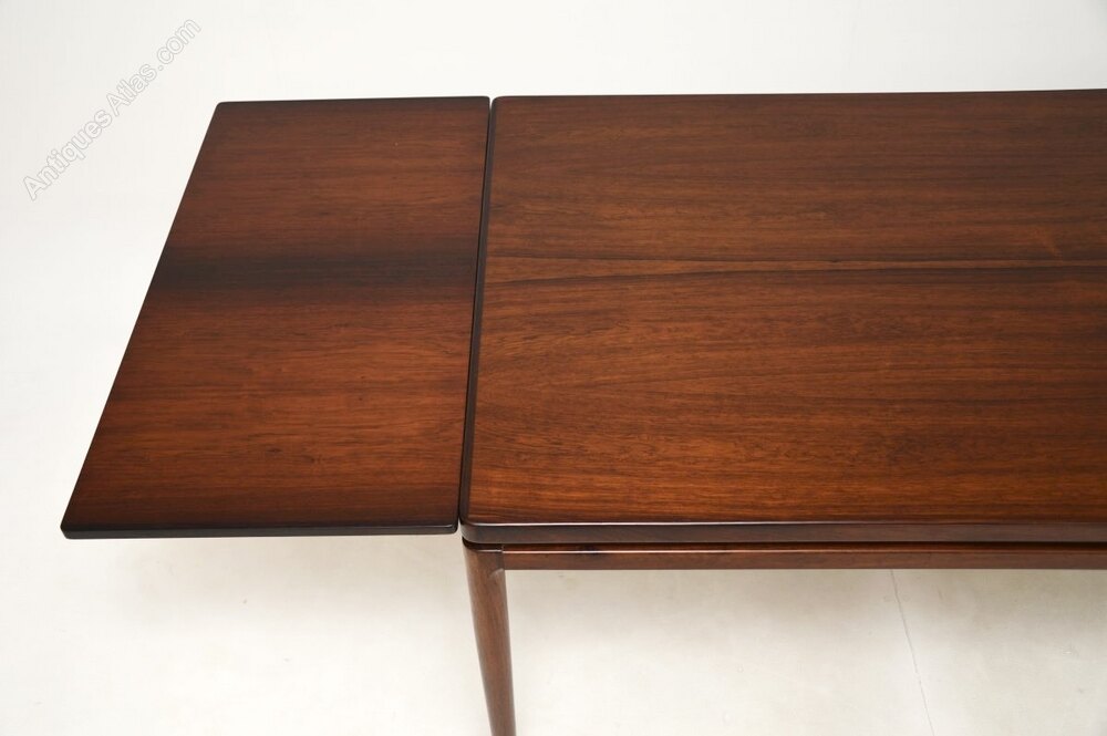 Antiques Atlas - Danish Vintage Rosewood Dining Table And Chairs ...