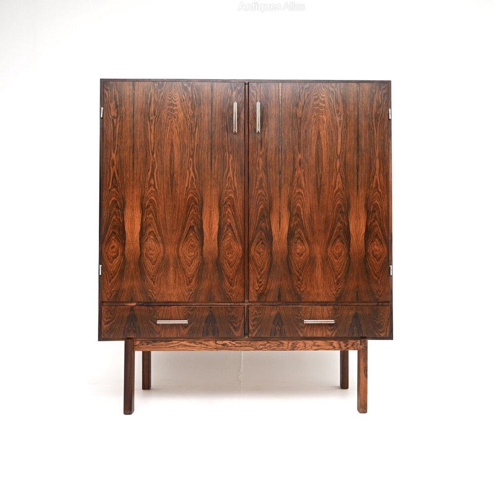 Antiques Atlas - Danish Vintage Rosewood Drinks Cabinet as592a14655 / 12871