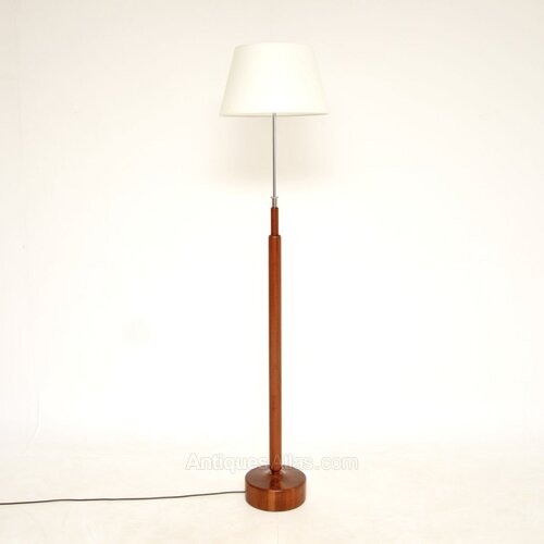 Antiques Atlas - Danish Vintage Teak Rise And Fall Floor Lamp ...