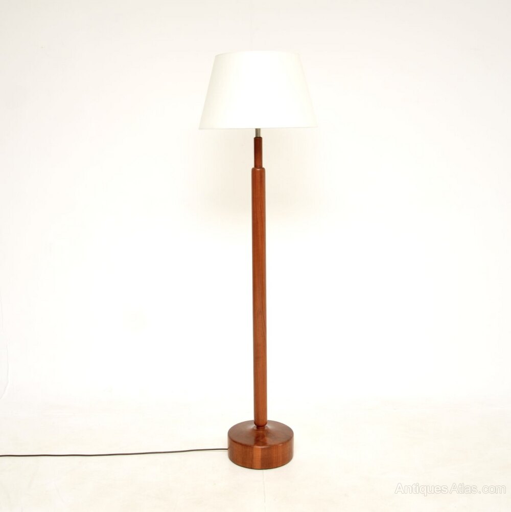 Antiques Atlas - Danish Vintage Teak Rise And Fall Floor Lamp ...