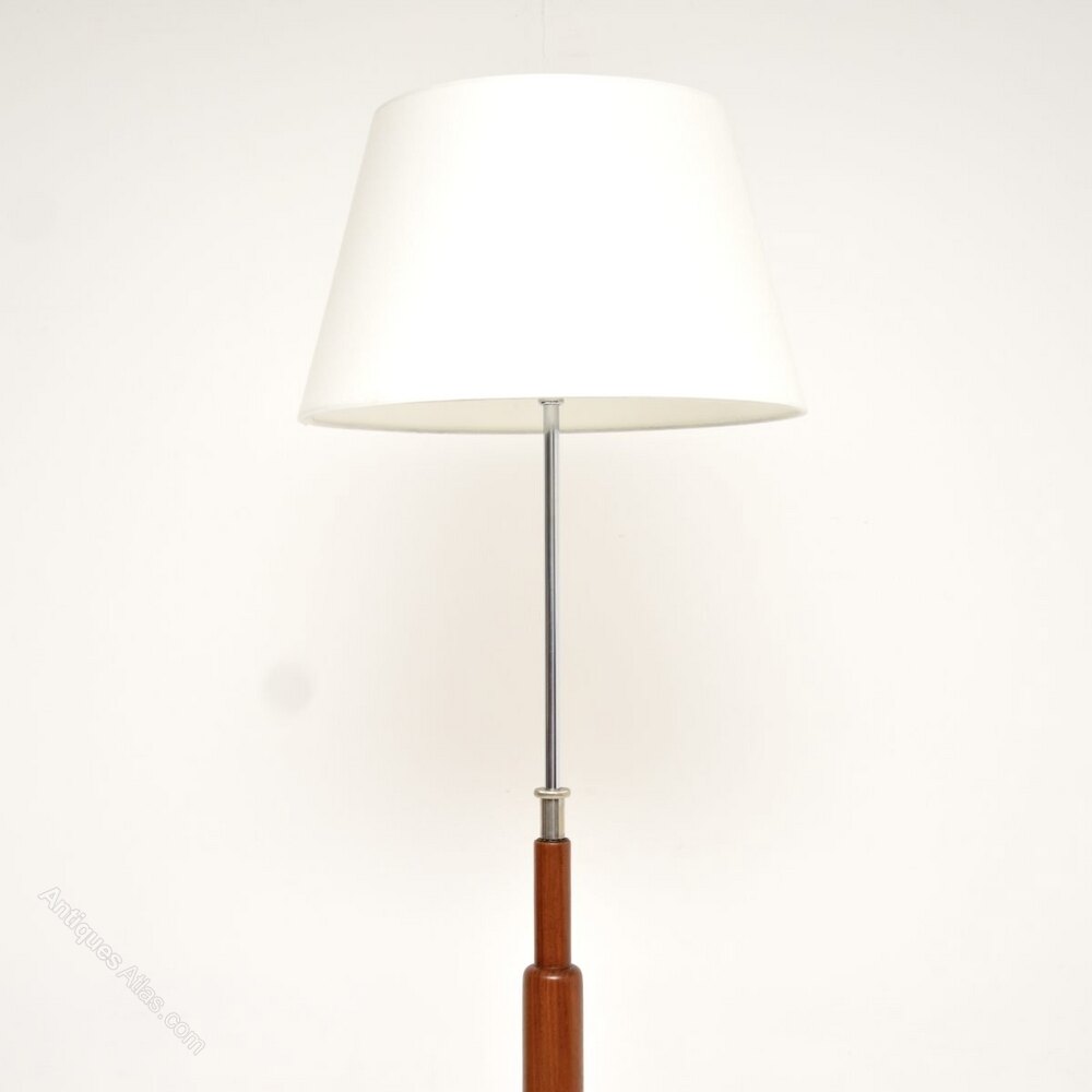 Antiques Atlas - Danish Vintage Teak Rise And Fall Floor Lamp ...
