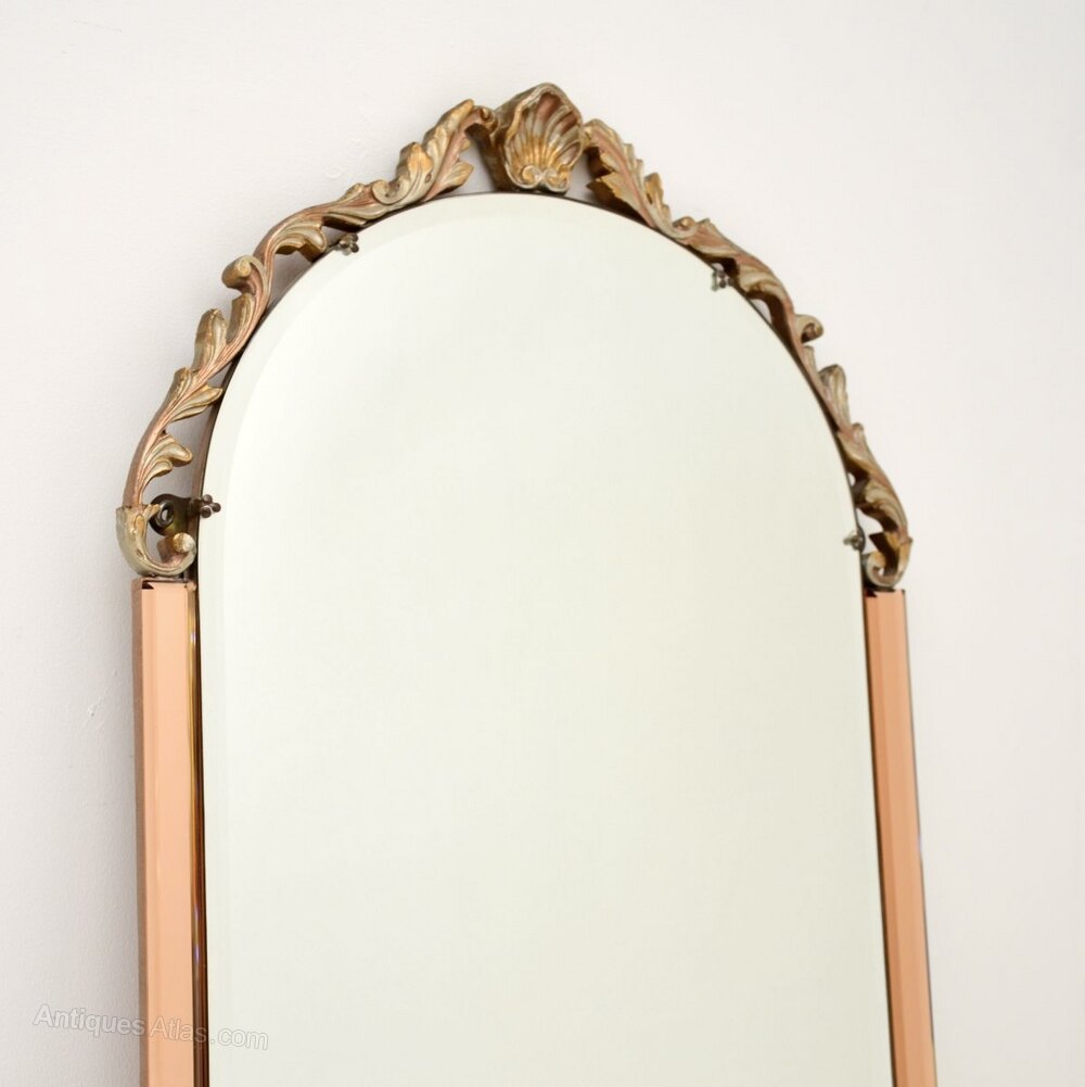 Antiques Atlas - Pair Of Vintage Art Deco Period Decorative Mirrors ...