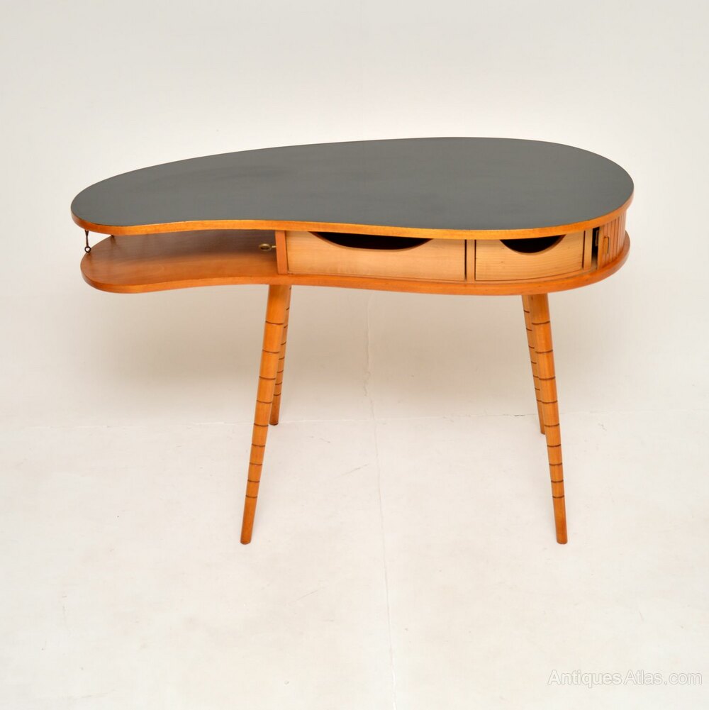Antiques Atlas - Vintage Kidney Shaped Desk By Eduard Ludvig as592a8929 ...