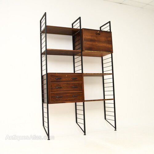Antiques Atlas - Vintage Ladderax Wall Unit In Rosewood as592a10752 / 8845