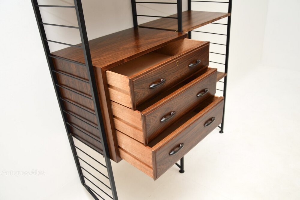 Antiques Atlas - Vintage Ladderax Wall Unit In Rosewood as592a10752 / 8845