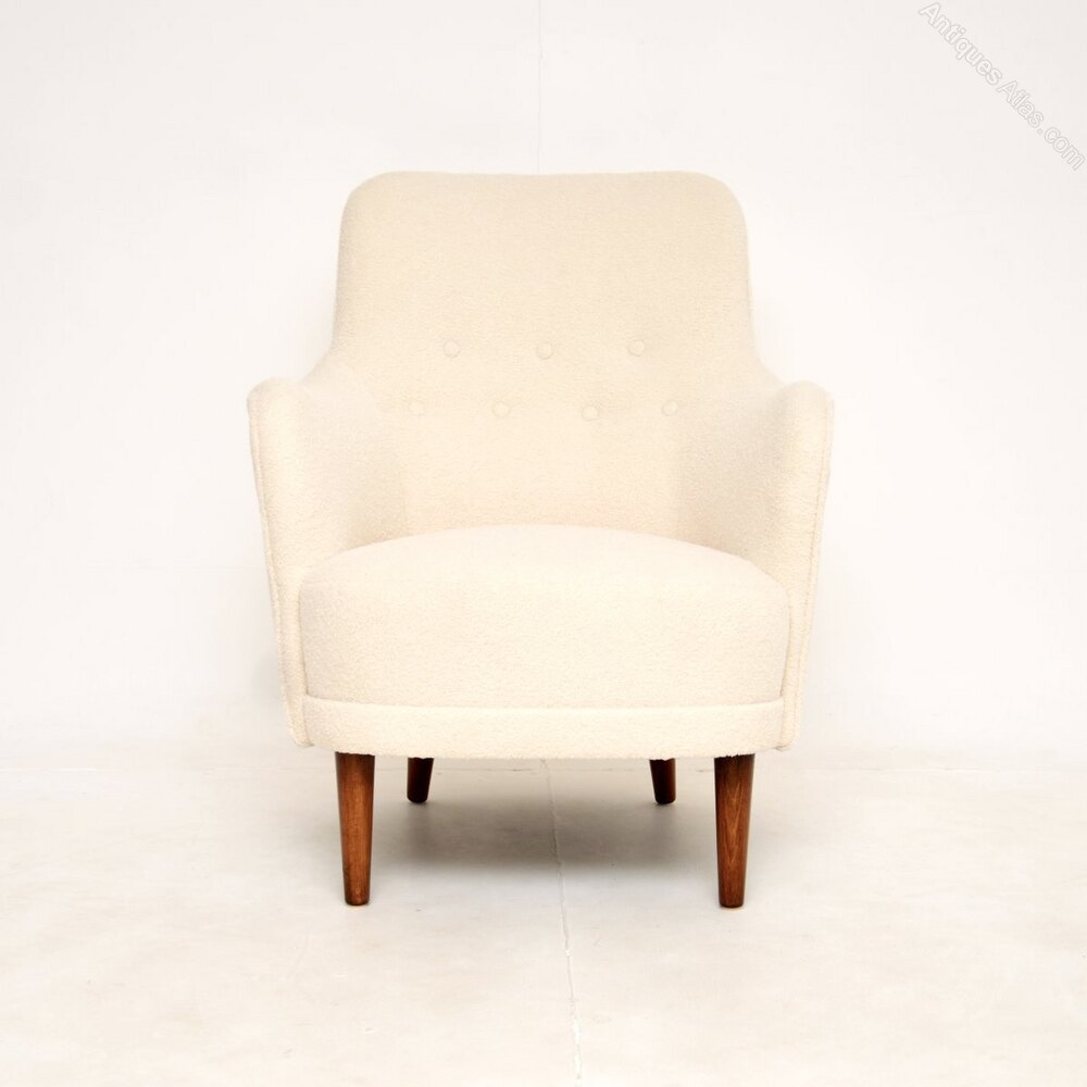 Antiques Atlas - Vintage Swedish Samsas Armchair By Carl Malmsten ...