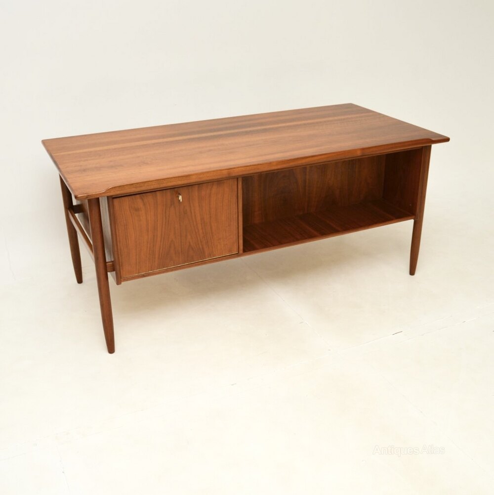 Antiques Atlas - Vintage Swedish Walnut Desk By Goran Strand ...