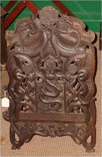 Antiques Atlas - A Finely Carved Chinese Screen