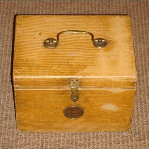 Antiques Atlas - A Rare Victorian Ice Box