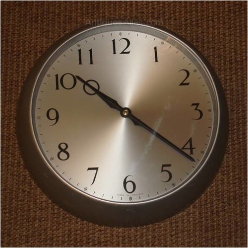 Antiques Atlas - A Very Attractive 11 Inch Industrial Wall Clock