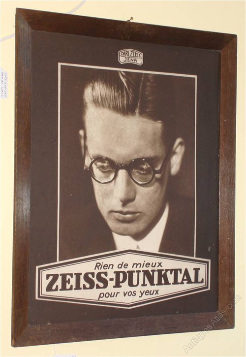 Antiques Atlas - An Original Carl Zeiss Shop Display Card as630a009