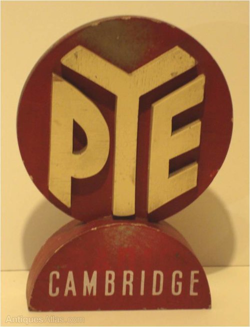 Antiques Atlas - An Original Pye Shop Display Sign