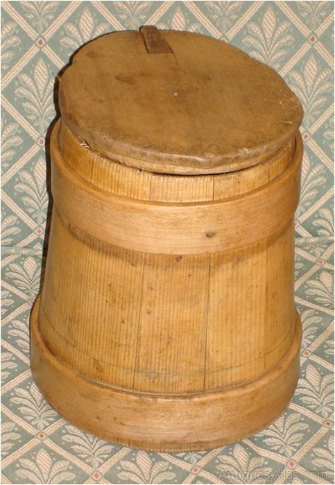 Antiques Atlas - An Unusually Small Victorian Flour Tub