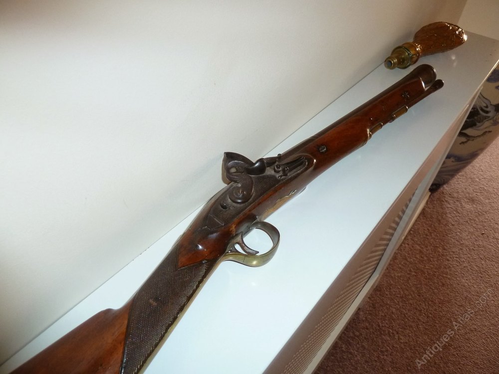 Antiques Atlas - 19C English Flintlock Blunderbuss