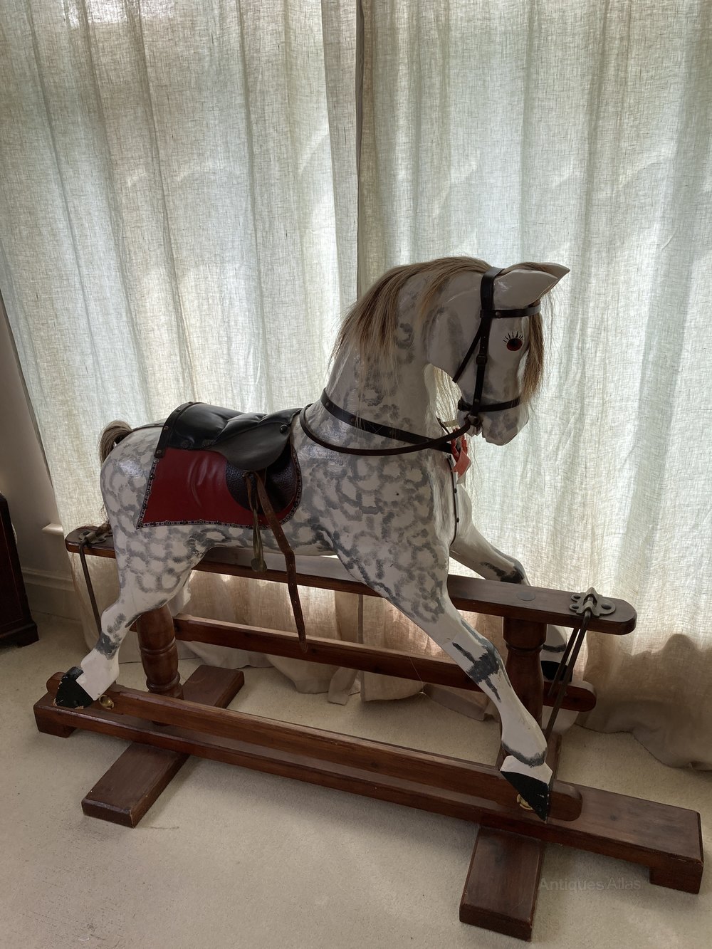 Antiques Atlas - Large Rocking Horse Circa 1950