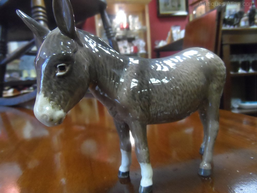 Antiques Atlas - Beswick Tan Gloss Donkey