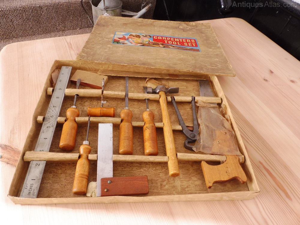 Antiques Atlas - Childrens Original Boxed Vintage Tool Set as511a1254 ...