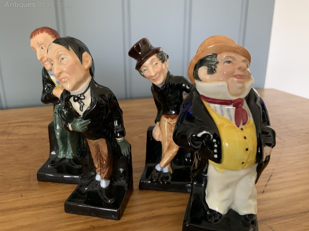 Antiques Atlas - Set Of Four Royal Doulton Charles Dickens Figures ...