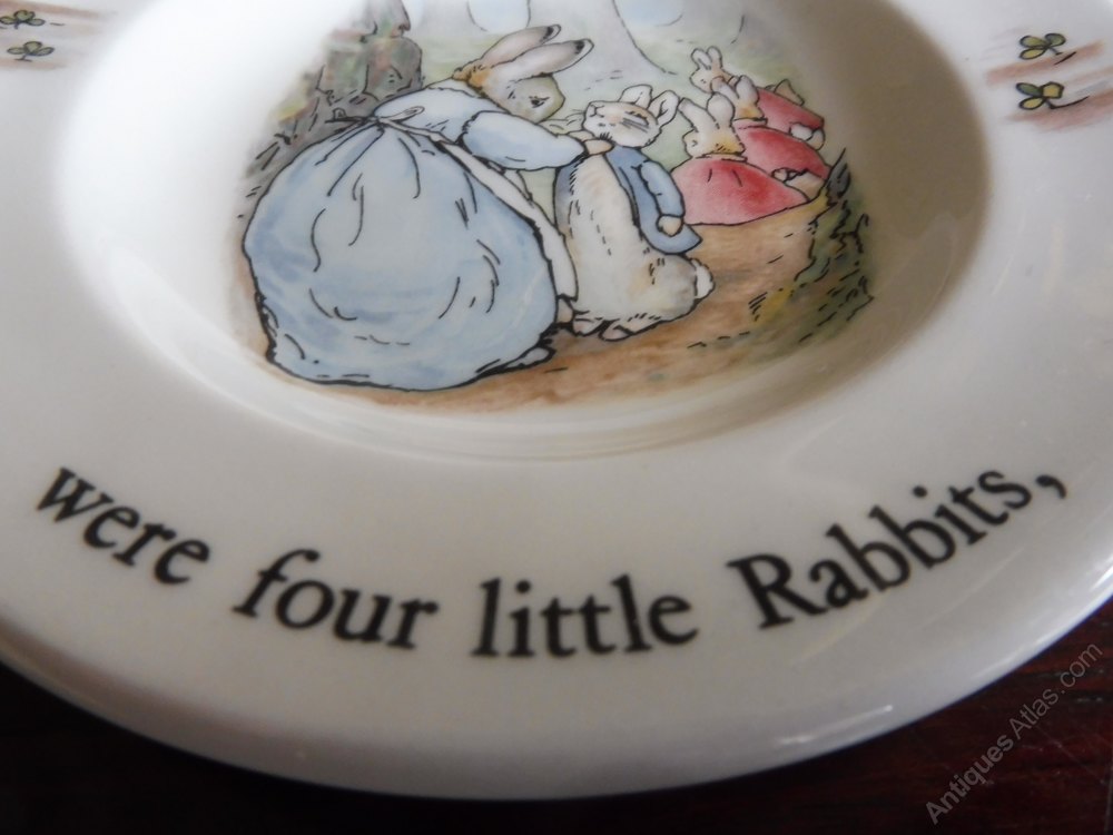 Antiques Atlas - Vintage Wedgwood Peter Rabbit Small Tea Plate
