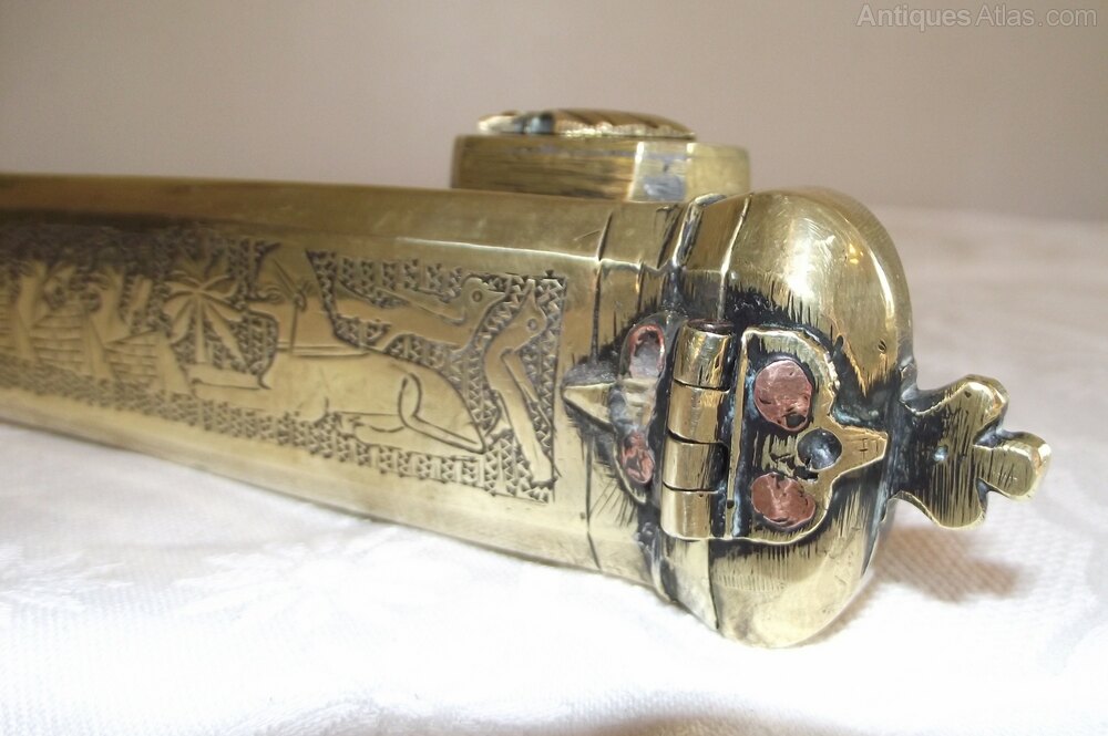 Antiques Atlas - Antique Qualamdan, An Islamic Scribe Case as092a181 ...
