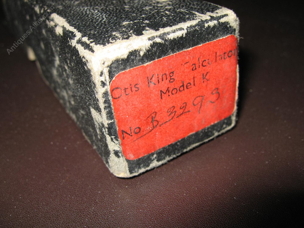 Antiques Atlas - Otis King Calculator Model K