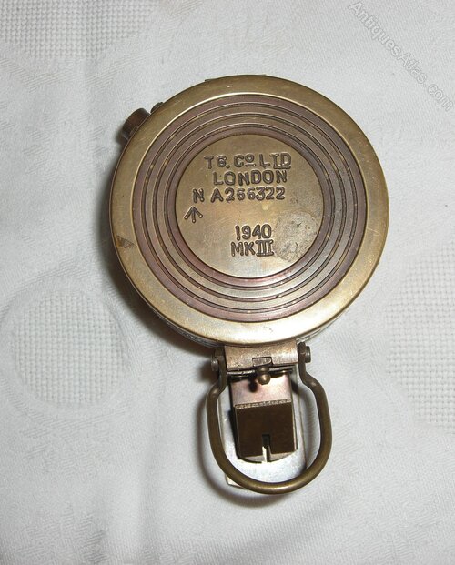 Antiques Atlas - WW II Compass as092a194 / T.G.Compass