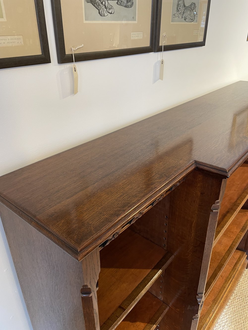 Gothic Style Breakfront Bookcase as197a1825 / Mha059/4101/2100 ...