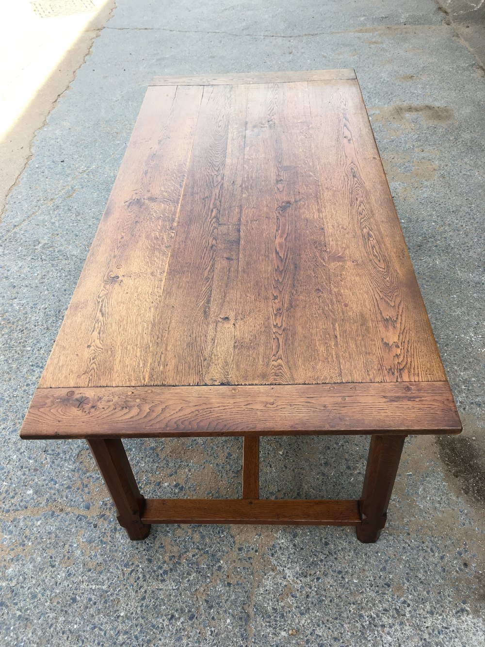 Oak Farm Table 2 Meters - Antiques Atlas
