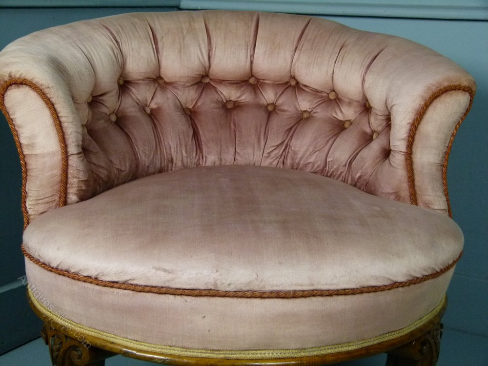 Victorian Button-Back Tub Chair as510a333 - Antiques Atlas