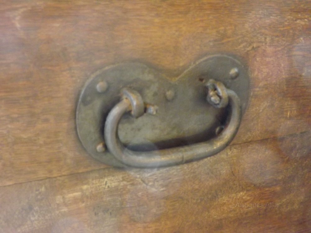 19th Century Oak And Steel Banded Silver Chest ac048a670 - Antiques Atlas