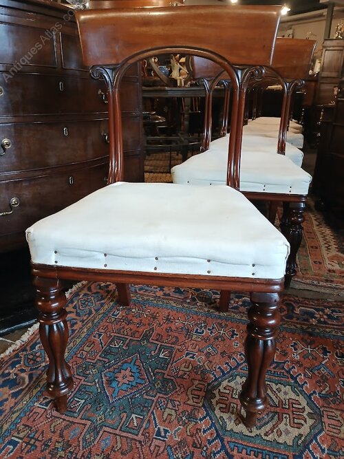 Nice Quality Set Of Eight 19th C. Dining Chairs. ac048a1368 - Antiques ...