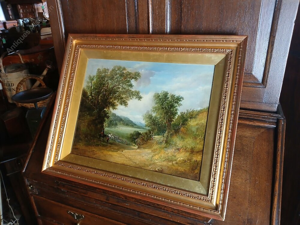 Antiques Atlas - English Oil On Canvas By Alfred Vickers. 1848 ac048a1364