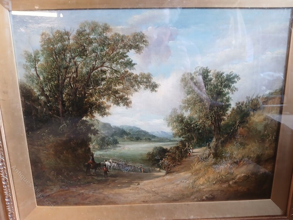 Antiques Atlas - English Oil On Canvas By Alfred Vickers. 1848 ac048a1364