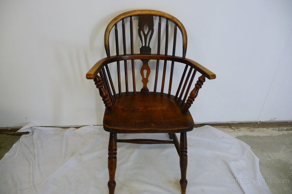 Antique Low Back Windsor Chair C1830 - Antiques Atlas