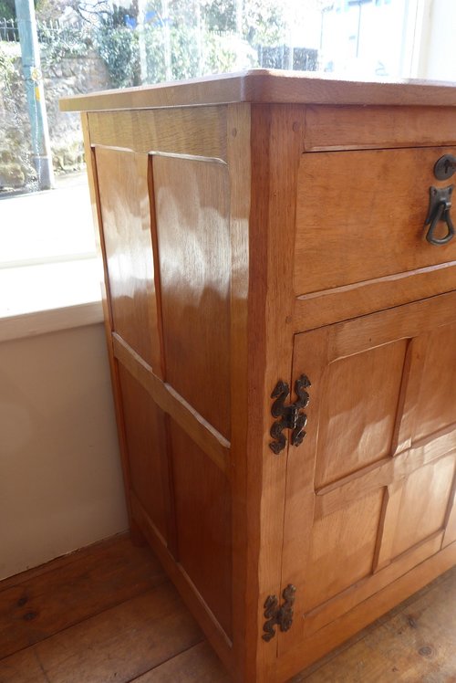 Antiques Atlas - Alan Grainger 'Acorn Man' Two Door Cupboard