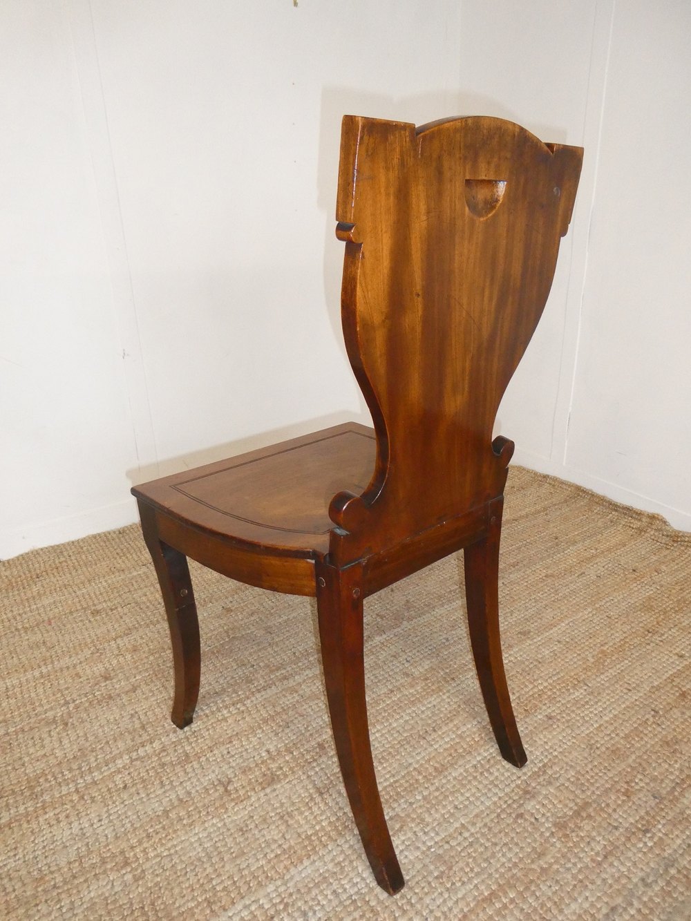 English Regency Hall Chair - Antiques Atlas