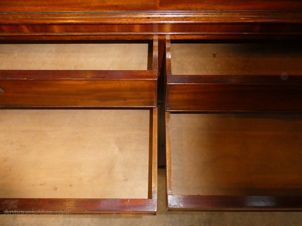 Large Regency Bookcase - Antiques Atlas