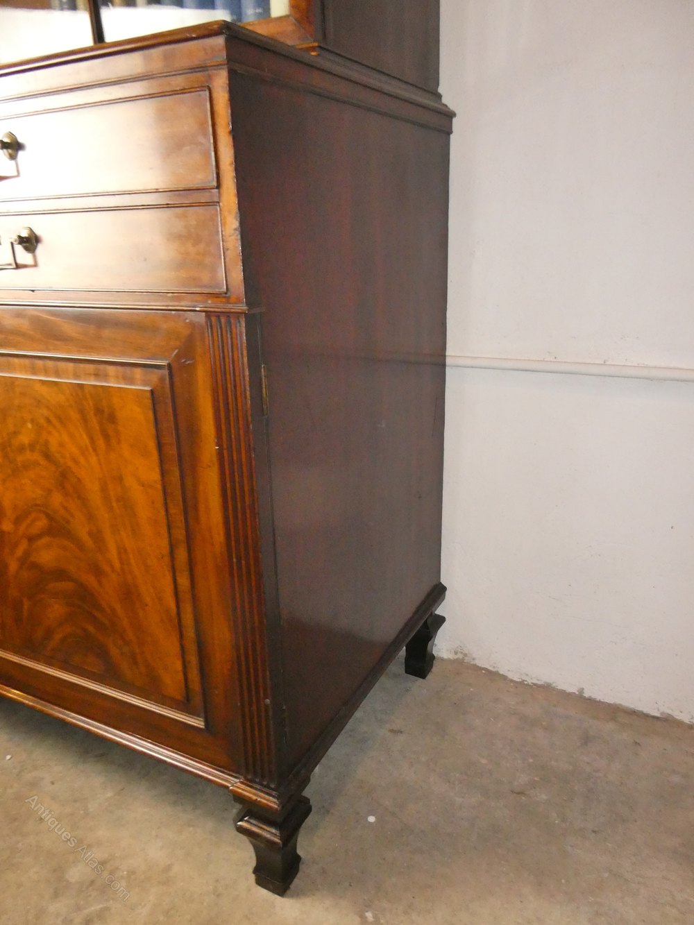 Large Regency Bookcase - Antiques Atlas