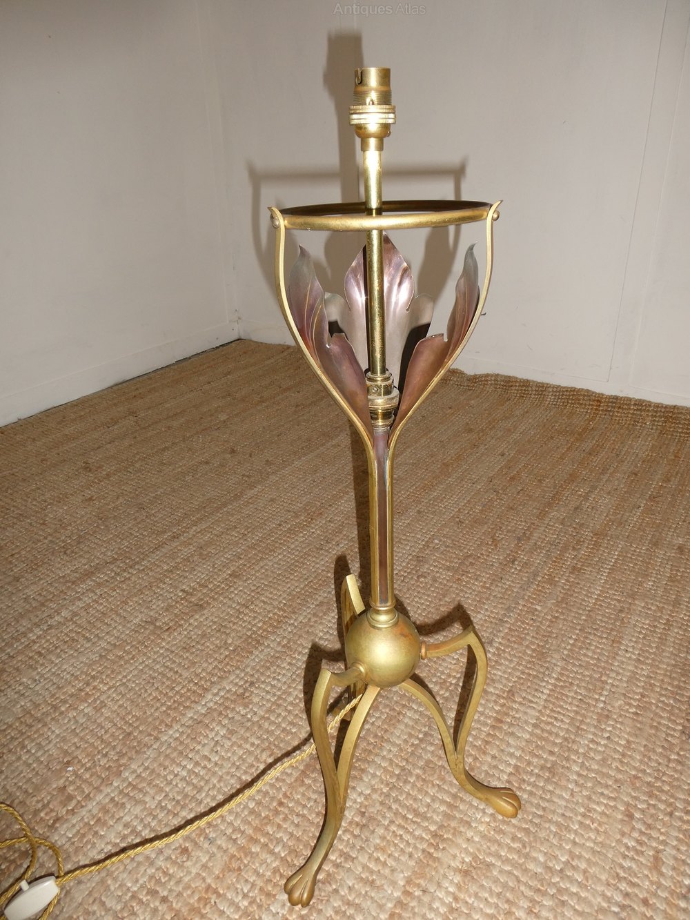 Antiques Atlas - Large Table Lamp W.A.S. Benson
