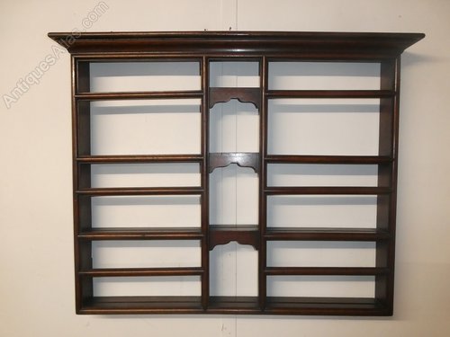 Oak Delft Wall Rack - Antiques Atlas