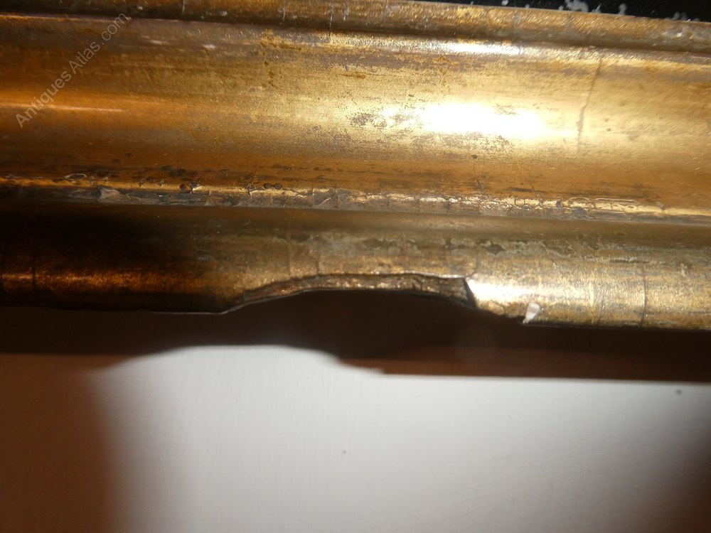 Antiques Atlas - Painting With Reverse Glass Painting