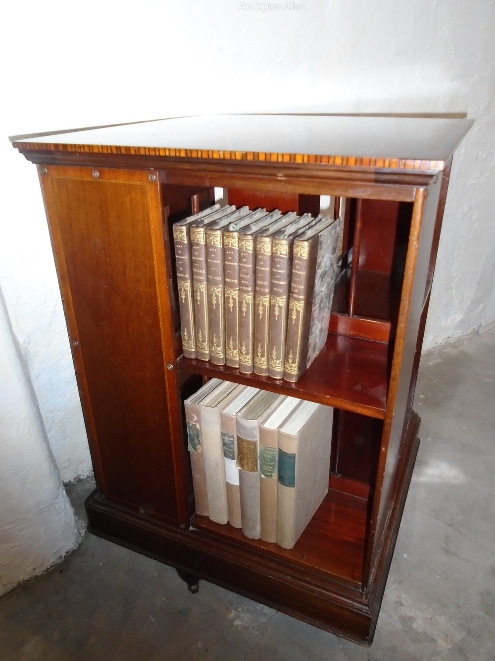 Revolving Bookcase By Charles Jenner & Co. - Antiques Atlas