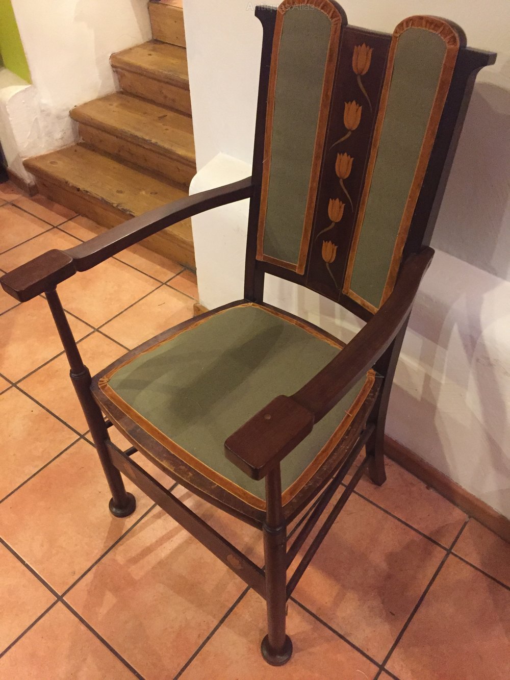 Art Nouveau Chair - Antiques Atlas