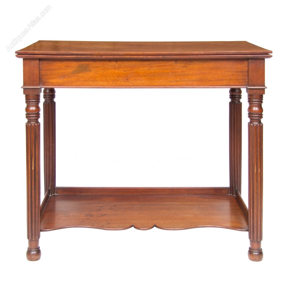 An 1840'S Mahogany Hall Table - Antiques Atlas