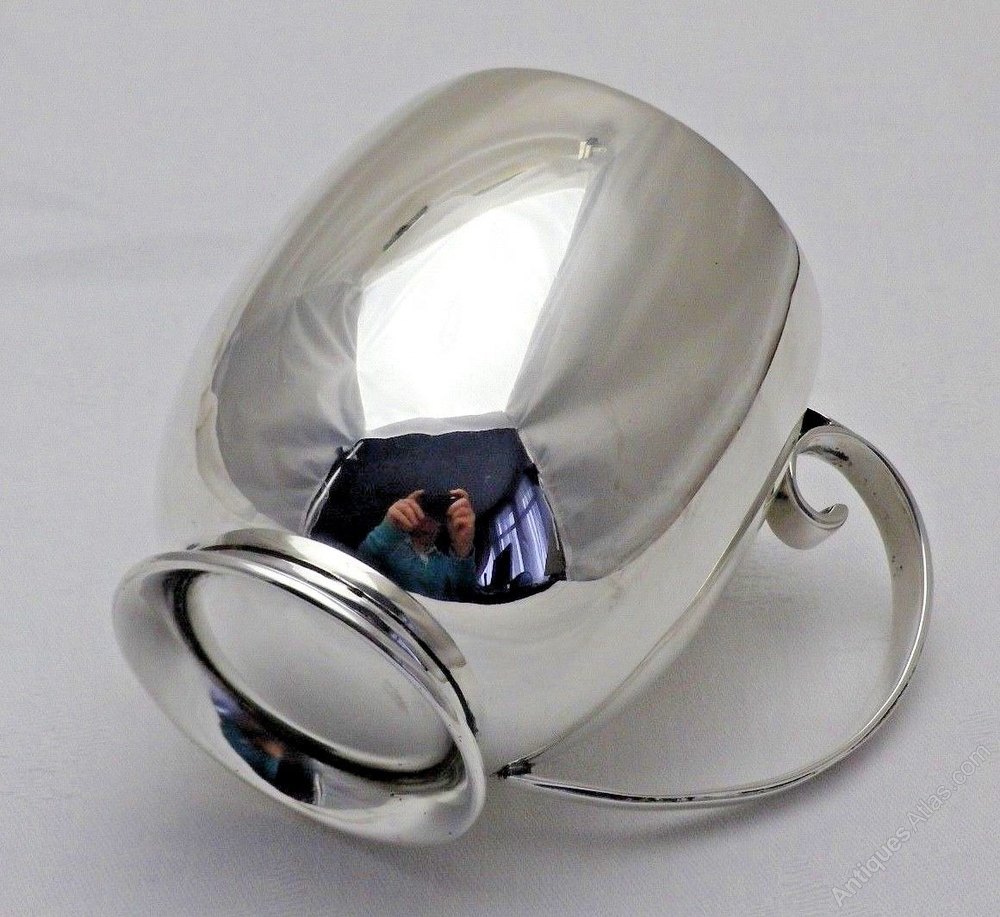 Antiques Atlas - Vintage Solid Silver 1/2 Pint Tankard 215g