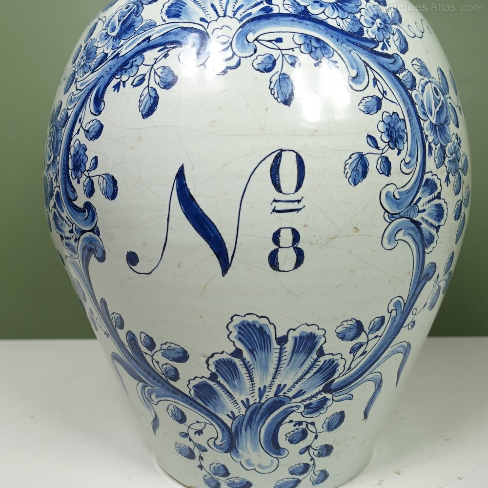 Antiques Atlas - 18th C Delft Jar
