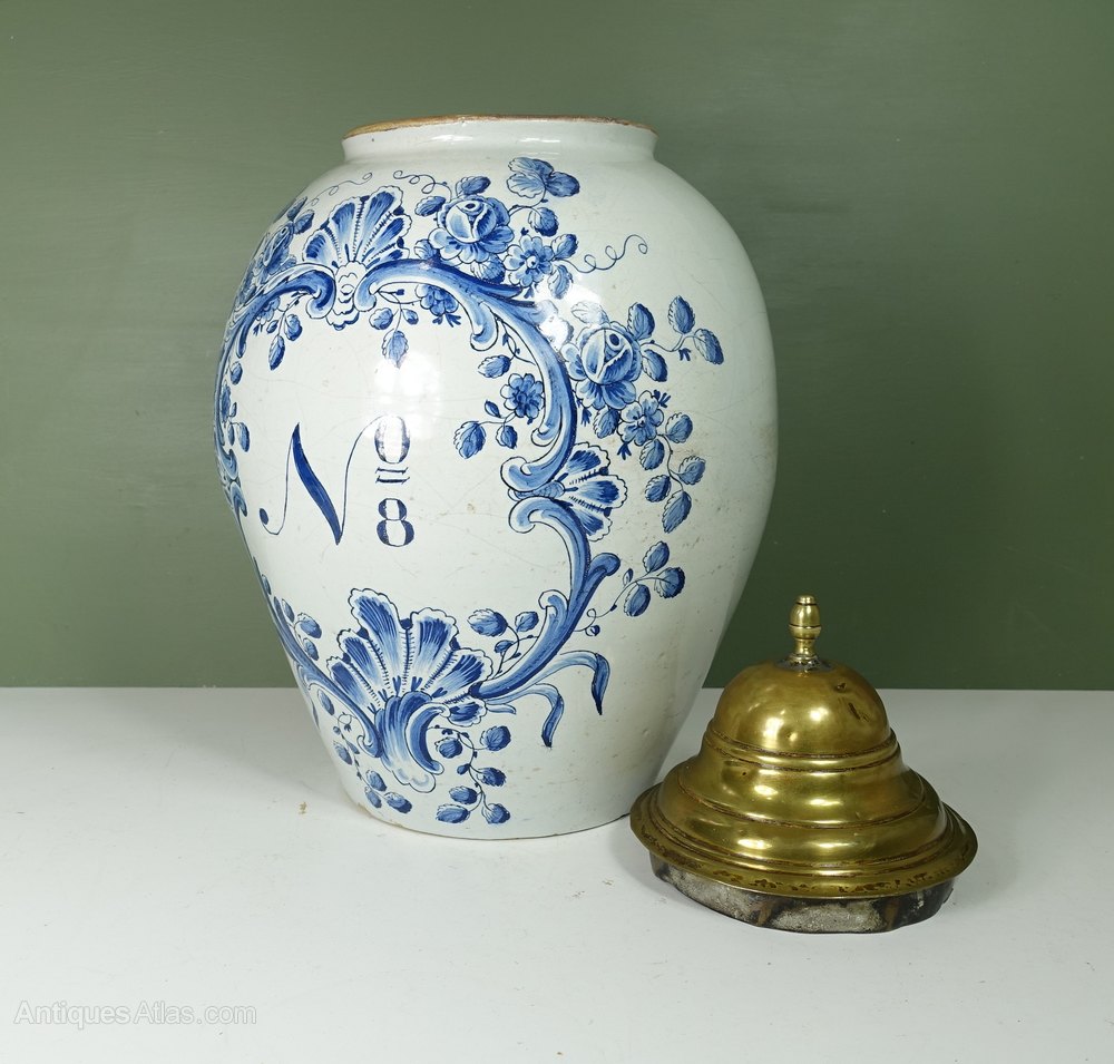 Antiques Atlas - 18th C Delft Jar
