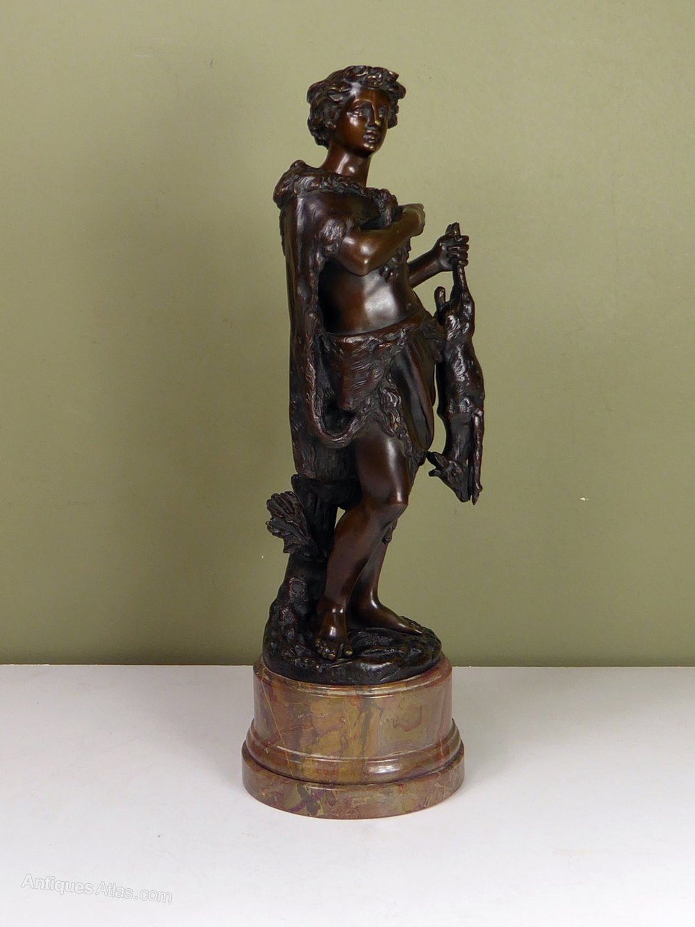 Antiques Atlas - 19th C Bronze Figure Of Pan